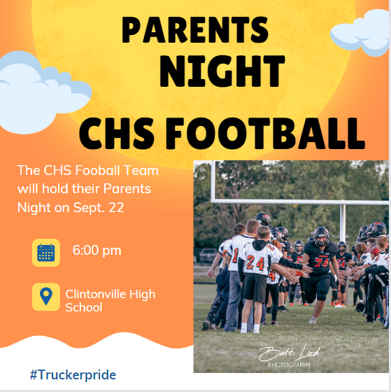 Football Parents Night | Clintonville High School